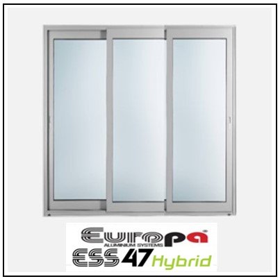Συρόμενο Τρίφυλλο Επάλληλο Europa Ess 47 Hybrid